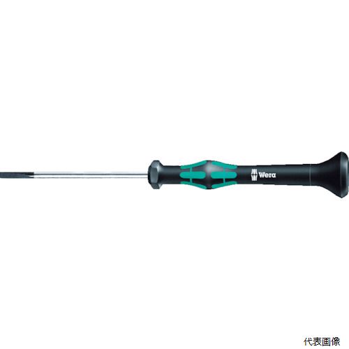 【特長】 ●人間工学に基づいた、持ちやすく、回転しやすく、トルクが確実に伝わるエルゴノミックハンドルを採用しています。 ●ハンドルの上部に早回し回転キャップがついています。 【仕様】 ●刃先：［［−］］2.5 ●軸長(mm)：80 ●全長(...