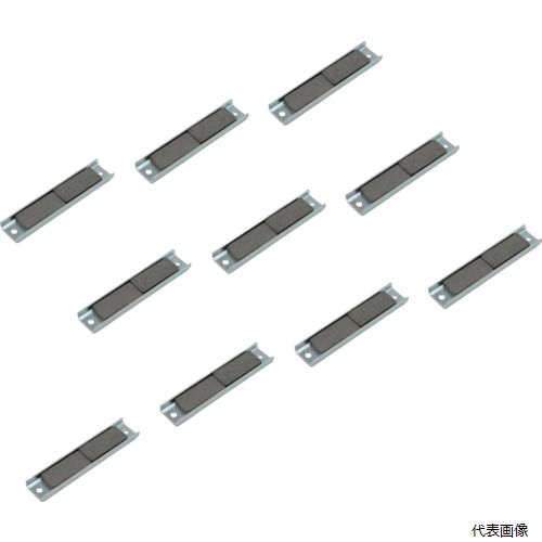 【特長】 ●キャップを付けることにより、磁石単体より5〜10倍の吸着力が上がります。 【用途】 ●吸着用。 【仕様】 ●表面磁束密度(T)：0.202 ●吸着力(N)：88.26 ●幅(mm)：18.8 ●長さ(mm)：90 ●厚さ(mm)...