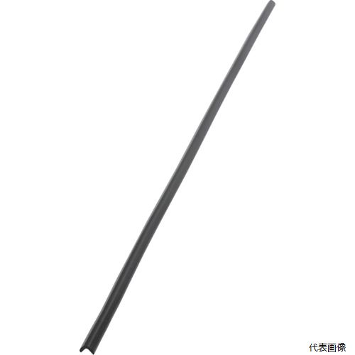 【特長】 ●ちぎれにくく、クッション性に優れた衝撃吸収材です。 【用途】 ●工事現場や工場の危険防止に。 【仕様】 ●色：ブラック ●幅(mm)：18 ●長さ(m)：0.9 ●厚さ(mm)：4 ●取付方法：貼付タイプ(両面テープ付属) 【材...