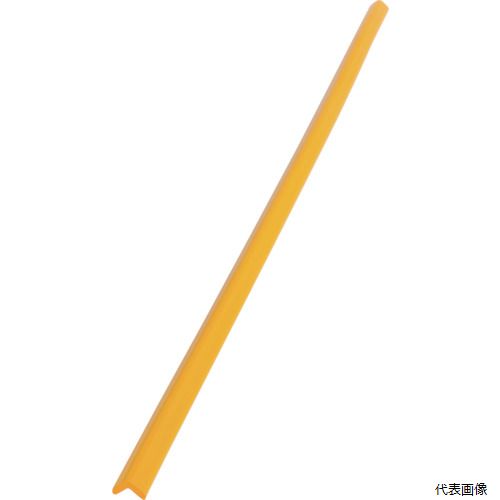 【特長】 ●ちぎれにくく、クッション性に優れた衝撃吸収材です。 【用途】 ●工事現場や工場の危険防止に。 【仕様】 ●色：イエロー ●幅(mm)：24 ●長さ(m)：0.9 ●厚さ(mm)：6 ●取付方法：貼付タイプ(両面テープ付属) 【材...