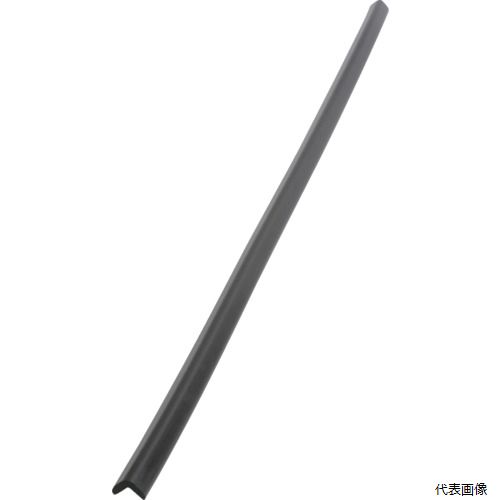 【特長】 ●ちぎれにくく、クッション性に優れた衝撃吸収材です。 【用途】 ●工事現場や工場の危険防止に。 【仕様】 ●色：ブラック ●幅(mm)：24 ●長さ(m)：0.9 ●厚さ(mm)：6 ●取付方法：貼付タイプ(両面テープ付属) 【材...