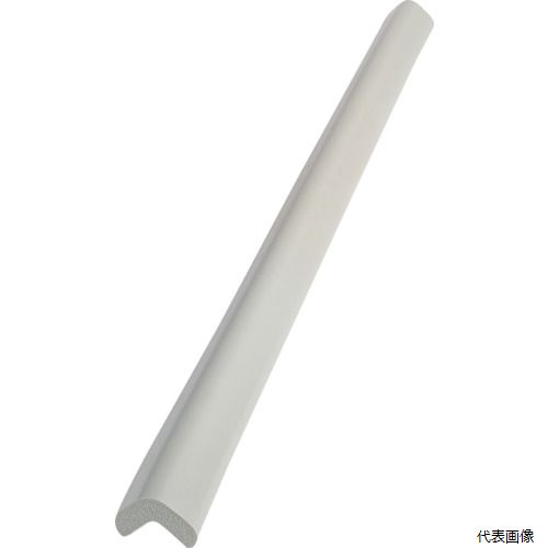 【特長】 ●ちぎれにくく、クッション性に優れた衝撃吸収材です。 【用途】 ●工事現場や工場の危険防止に。 【仕様】 ●色：ライトグレー ●幅(mm)：55 ●長さ(m)：0.9 ●厚さ(mm)：18 ●取付方法：貼付タイプ(両面テープ付属)...