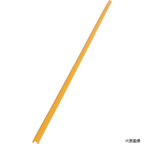 【特長】 ●ちぎれにくく、クッション性に優れた衝撃吸収材です。 【用途】 ●工事現場や工場の危険防止に。 【仕様】 ●色：イエロー ●幅(mm)：18 ●長さ(m)：0.9 ●厚さ(mm)：4 ●取付方法：貼付タイプ(両面テープ付属) 【材...