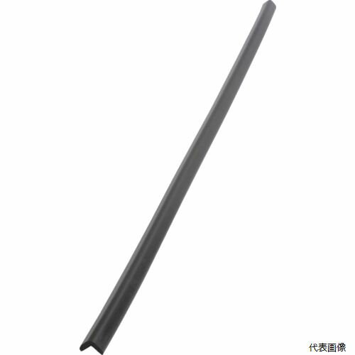 【特長】 ●ちぎれにくく、クッション性に優れた衝撃吸収材です。 【用途】 ●工事現場や工場の危険防止に。 【仕様】 ●色：ブラック ●幅(mm)：24 ●長さ(m)：0.9 ●厚さ(mm)：6 ●取付方法：貼付タイプ(両面テープ付属) 【材...