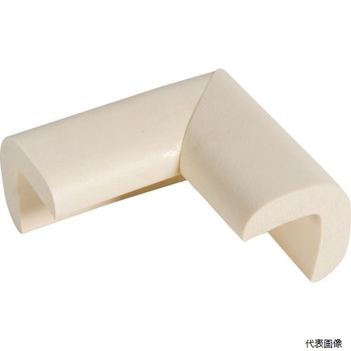 【特長】 ●ちぎれにくく、クッション性に優れた衝撃吸収材です。 【用途】 ●工事現場や工場の危険防止に。 【仕様】 ●色：アイボリー ●厚さ(mm)：6 ●取付方法：貼付タイプ(両面テープ付属) ●横(mm)：50 ●高さ(mm)：22 ●...