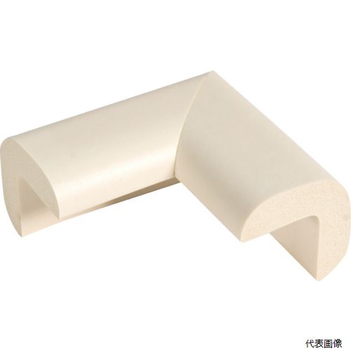 【特長】 ●ちぎれにくく、クッション性に優れた衝撃吸収材です。 【用途】 ●工事現場や工場の危険防止に。 【仕様】 ●色：アイボリー ●厚さ(mm)：9 ●取付方法：貼付タイプ(両面テープ付属) ●横(mm)：70 ●高さ(mm)：31 ●...