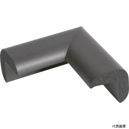 【特長】 ●ちぎれにくく、クッション性に優れた衝撃吸収材です。 【用途】 ●工事現場や工場の危険防止に。 【仕様】 ●色：ブラック ●厚さ(mm)：9 ●取付方法：貼付タイプ(両面テープ付属) ●横(mm)：70 ●高さ(mm)：31 ●縦...