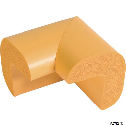 【特長】 ●ちぎれにくく、クッション性に優れた衝撃吸収材です。 【用途】 ●工事現場や工場の危険防止に。 【仕様】 ●色：イエロー ●厚さ(mm)：18 ●取付方法：貼付タイプ(両面テープ付属) ●横(mm)：70 ●高さ(mm)：48 ●...