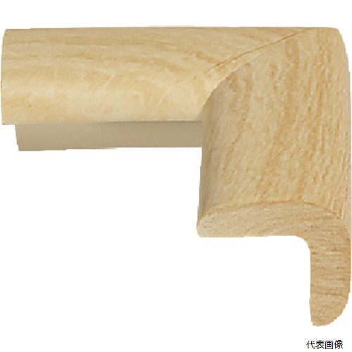 【特長】 ●ちぎれにくく、クッション性に優れた衝撃吸収材です。 【用途】 ●工事現場や工場の危険防止に。 【仕様】 ●色：木目ライト ●厚さ(mm)：6 ●取付方法：貼付タイプ(両面テープ付属) ●横(mm)：50 ●高さ(mm)：22 ●...