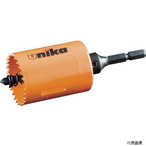 【特長】 ●インパクト軸シャンクの採用で、電気ドリルからインパクトドライバーまで幅広くご使用いただけます。 ●有効深さ38mmのボディーとツバなし仕様により、被削材の貫通作業が可能です。 ●54mm以上はドリルチャック径を選ばない10mm/...