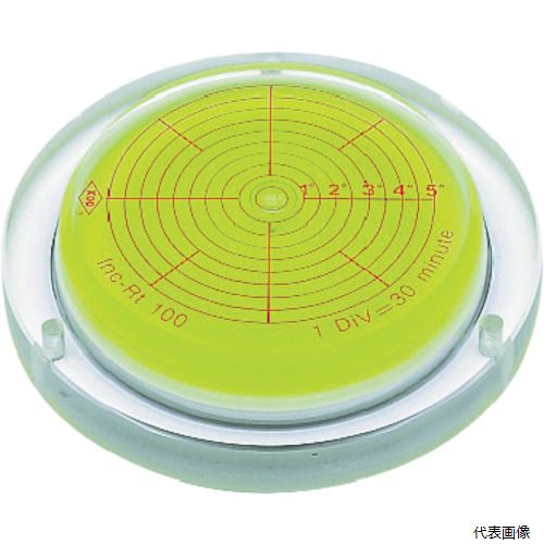 【特長】 ●機械、機器へ取り付けできる角度計です。 ●アクリル削り出し加工により精度が優れています。 【用途】 ●水平測定・傾き測定に。 ●機械、機器等への組込もしくは取付 【仕様】 ●高さ(mm)：14 ●マグネット：なし ●精度：0.7...
