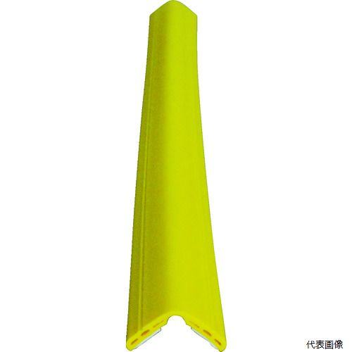 【特長】 ●粘着テープ付なので、施工が簡単です。 ●屋外で使用できます。 【用途】 ●駐車場の柱まわりや、建物のコーナーなどに。 ●衝突・接触時の衝撃を和らげ注意を促し運転者・作業者の安全に。 【仕様】 ●色：イエロー ●幅(mm)：34 ...