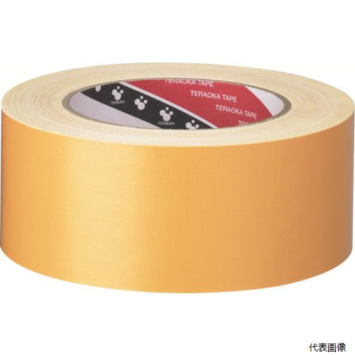 【特長】 ●鮮明な色を豊富に揃えた重梱包用カラー布テープです。 【用途】 ●重梱包用途・ケースの色分けに。 【仕様】 ●色：オレンジ ●幅(mm)：50 ●長さ(m)：25 ●厚さ(mm)：0.31 ●製造国：日本 ●粘着力：4.32N/1...