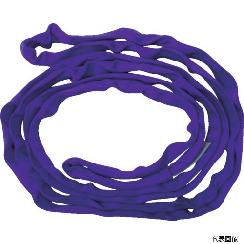 【特長】 ●しなやかで吊り荷にジャストフィットします。 ●傷つきやすいワークの吊り作業に適しています。 【用途】 ●屋内外でのクレーン、ホイストなどを使った様々な吊り作業。 【仕様】 ●最大使用荷重(t)：1 ●全長(m)：1.5 ●ベルト...