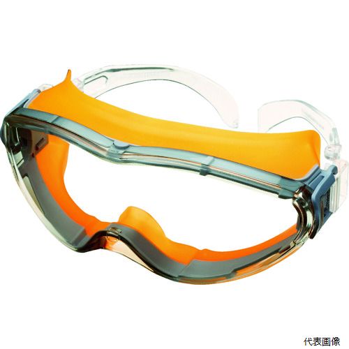 【特長】 ●ゴーグルとオーバーグラスの良さを融合した画期的製品です。 ●メガネ併用可能です。 ●レンズ、テンプルの交換が可能です。 【仕様】 ●レンズ色：クリア ●フレーム色：オレンジ ●幅(mm)：184 ●高さ(mm)：77 ●長さ(m...