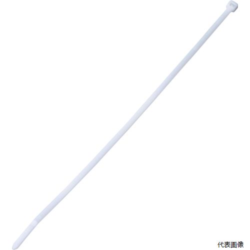 【特長】 ●電気・電子・通信・一般配線工事など幅広く使用できる標準タイプの結束バンドです。 【用途】 ●ワイヤー、ケーブルなどの結束。 【仕様】 ●色：ナチュラル ●幅(mm)：4.8 ●長さ(mm)：157 ●厚さ(mm)：1.3 ●最大...