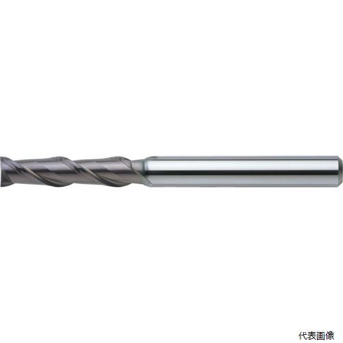 【特長】 ●耐摩耗性と潤滑性を有した、独自の無限コーティングを採用しました。 ●4倍刃長に最適な40°ネジレで、深い加工もスムーズに加工でき、ロング刃でありながら加工面のタオレを最小限に抑えます。 【用途】 ●被削材：炭素鋼、合金鋼、ステン...