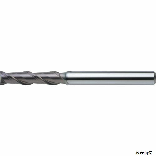 【特長】 ●耐摩耗性と潤滑性を有した、独自の無限コーティングを採用しました。 ●4倍刃長に最適な40°ネジレで、深い加工もスムーズに加工でき、ロング刃でありながら加工面のタオレを最小限に抑えます。 【用途】 ●被削材：炭素鋼、合金鋼、ステン...