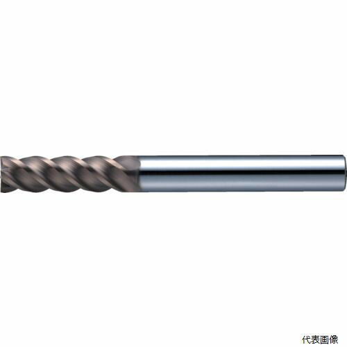 【特長】 ●高硬度材加工用です。 ●切りくず排出性抜群で高能率です。 【用途】 ●被削材：合金鋼、焼き入れ鋼、プリハードン鋼。 ●加工形状：側面 ●仕上区分：中仕上げ加工、仕上げ加工 【仕様】 ●刃数ZEFP(枚)：4 ●切削径DC(mm)...