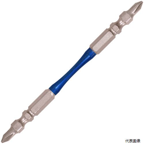 【特長】 ●当社オリジナルのトーション加工で、左右の回転トルクを吸収する事により、先端の耐久性を大幅にアップしています。 ●特殊先端形状にて、回転時の浮き上がり現象（カムアウト）を軽減しています。 【仕様】 ●刃先：［［＋］］1 ●全長(m...