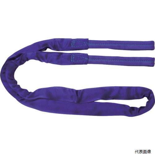 【特長】 ●しなやかで吊り荷にジャストフィットします。 ●傷つきやすいワークの吊り作業に適しています。 【用途】 ●屋内外でのクレーン、ホイストなどを使った様々な吊り作業。 【仕様】 ●最大使用荷重(t)：1 ●全長(m)：1.5 ●ベルト...