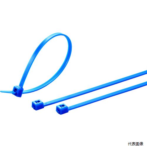 【特長】 ●耐薬品、耐熱、耐寒性、耐候性に優れたフッ素樹脂（ETFE)製インシュロックタイです。 ●ガス発生が少なく、アウトガス対策にもお使いいただけます。 【用途】 ●ケーブルなどの結束に。 【仕様】 ●色：ブルー ●幅(mm)：2.5 ...