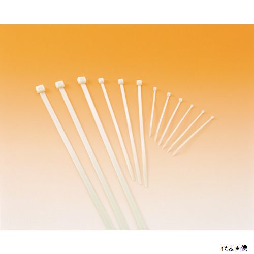 【特長】 ●耐熱性（110℃まで）に優れたインシュロックタイです。 ●耐摩耗性にも優れており、幅広い分野での採用実績があります。 【用途】 ●電気工事、配電盤などの結束に。 【仕様】 ●色：ライトグリーン ●幅(mm)：4.6 ●長さ(mm...