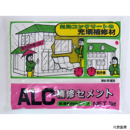 【特長】 ●急硬タイプで、急ぎの補修に最適です。施工後、塗装が可能です。 【用途】 ●ALCの補修に。 【仕様】 ●色：ホワイト ●容量(g)：1000 ●施工面積(［［M2］］)：0.31(10mm厚) ●容量(kg)：1 ●硬化時間：約...