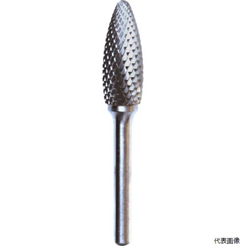 【特長】 ●切削からバリ取りまで、各種金属加工に幅広くご使用いただけます。 【仕様】 ●形状：楕円(ダブルdカット) ●刃径(mm)：12 ●刃長(mm)：32 ●軸径(mm)：6 ●軸長(mm)：45 ●全長(mm)：77 ●最高使用回転...