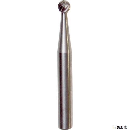 【特長】 ●切削からバリ取りまで、各種金属加工に幅広くご使用いただけます。 【用途】 ●用途に合わせて、刃形・カット形状などを多彩なラインナップよりお選び頂けます。 【仕様】 ●形状：球(シングルカット) ●刃径(mm)：5 ●刃長(mm)...