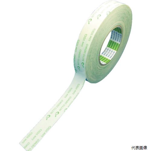 【特長】 ●有機溶剤（トルエン・キシレン・酢酸エチルなど）を使用してません。 ●テープ強度が強く、はく離時にちぎれにくい基材を使用しています。 ●低VOC再はく離可能両面テープです。 ●厚生労働省指定VOC13物質の指針値をクリアしてます。...