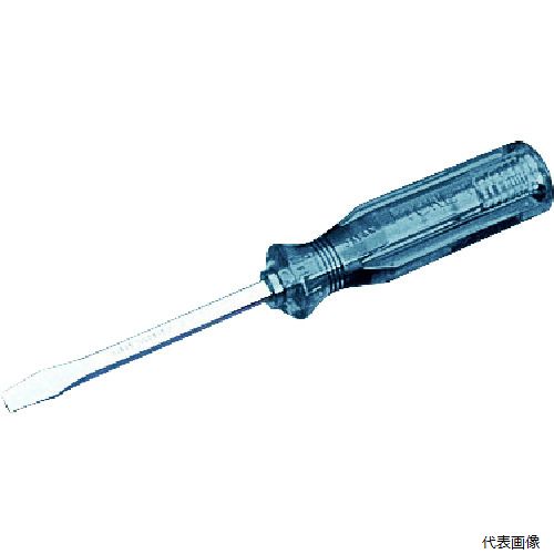 【特長】 ●軸が4角形状の貫通ドライバーです。 【仕様】 ●刃先：［［−］］0.6×4.9 ●軸長(mm)：75 ●全長(mm)：150 ●先端マグネット：有り ●貫通タイプ 【材質／仕上】 ●軸：構造用鋼、グリップ：樹脂 【注意】 ●プラ...