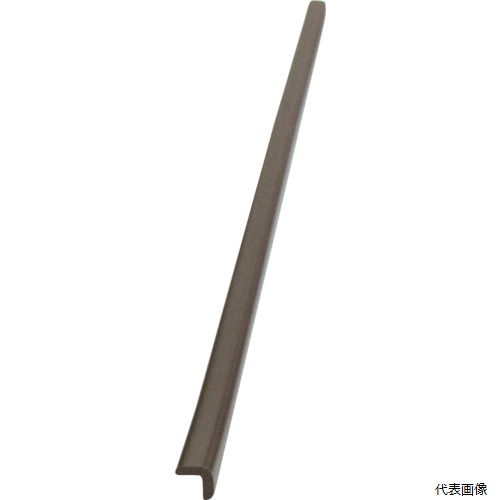 【特長】 ●ちぎれにくく、クッション性に優れた衝撃吸収材です。 【用途】 ●工事現場や工場の危険防止に。 【仕様】 ●色：ブラウン ●幅(mm)：24 ●長さ(m)：0.9 ●厚さ(mm)：6 ●取付方法：貼付タイプ(両面テープ付属) 【材...