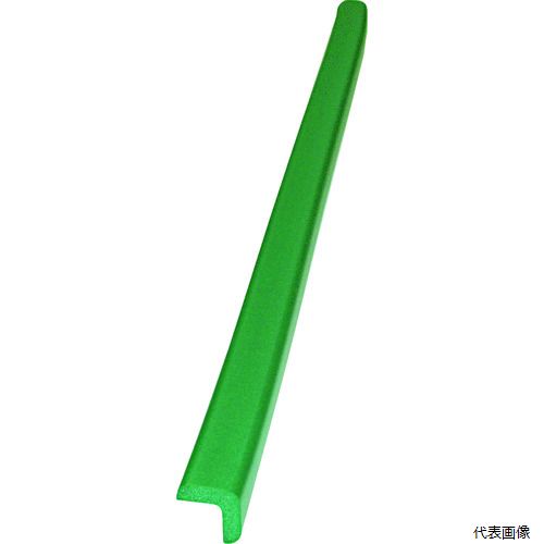 【特長】 ●ちぎれにくく、クッション性に優れた衝撃吸収材です。 【用途】 ●工事現場や工場の危険防止に。 【仕様】 ●色：グリーン ●幅(mm)：37 ●長さ(m)：0.9 ●厚さ(mm)：9 ●取付方法：貼付タイプ(両面テープ付属) 【材...