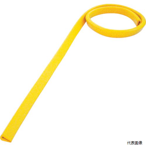 【特長】 ●ちぎれにくく、クッション性に優れた衝撃吸収材です。 【用途】 ●鋭利な出っ張りやH鋼などの鋼材の衝突対策に。 【仕様】 ●色：イエロー ●幅(mm)：47 ●長さ(m)：0.9 ●取付方法：貼付タイプ(両面テープ別売) ●内幅(...