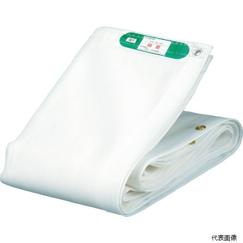 【特長】 ●焼却処理時、有害なダイオキシン類の発生がありません。 ●連続8回の洗浄テスト(ぬるま湯洗浄)しても形状や強度に変化がない強いシートです。 ●消防法で定められた防炎物品です。 ●塩ビ2類メッシュに比べ約15％軽量で、約3年の耐候性...