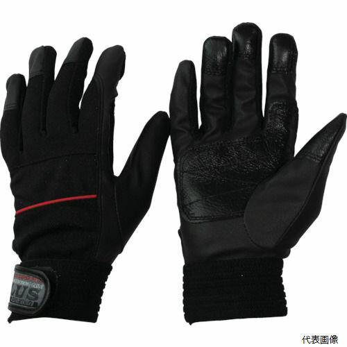 【特長】 ●指股とナックルの関節部分にストレッチ素材を使用し、これまでにないフィット感を実現しています。 ●手のひら部分と指先部分に本革（豚革）アテ付き補強をして耐久性を高めています。 【用途】 ●内装業、土木建築作業、配送業、配管工事。 ...