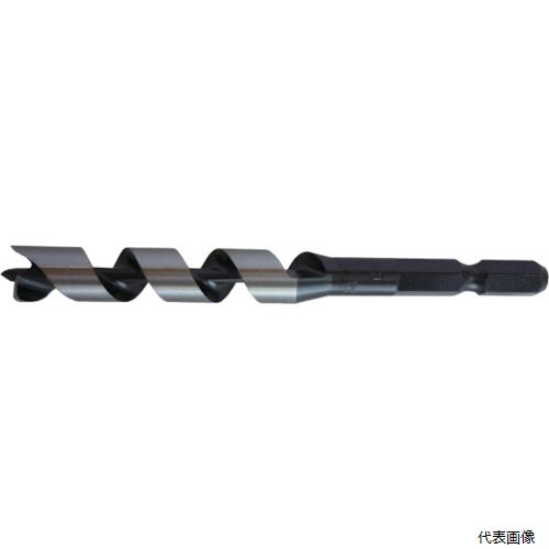 【特長】 ●先三角タイプで力を加えた分だけ穴あけが行えます。 ●ボール盤での穴あけに最適です。 【用途】 ●被削材：木材。 ●浅い止め穴に。 【仕様】 ●刃径(mm)：10.0 ●溝長(mm)：60 ●全長(mm)：100 ●シャンク形状：...
