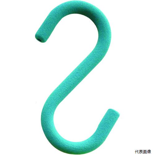 【特長】 ●クッション性に優れたゴムで被膜しているので対象物を傷つけにくく、すべり止め効果も得られます。 【用途】 ●道具の収納に。 【仕様】 ●使用荷重(kN)：0.06 ●色：ブルー ●D(mm)：8 ●L1(mm)：110 ●S1(m...