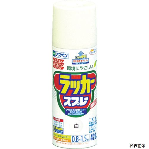【特長】 ●タレにくくて作業性が良く、美しいツヤに仕上がります。 【用途】 ●電気器具（非昇温部）・家具・自転車・工作品の鉄部・木部。 【仕様】 ●色：白 ●容量(L)：0.42 ●乾燥時間：20〜30分(夏)、40〜60分(冬) ●塗布面...