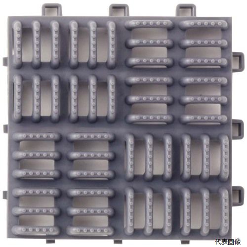 【特長】 ●砂、泥、雪落とし専用のジョイントマットです。 【用途】 ●下駄箱前、渡り廊下など。 【仕様】 ●色：グレー ●サイズ長辺(mm)：150 ●サイズ短辺(mm)：150 ●厚さ(mm)：30 ●タイプ：本体 ●防炎適合品：EO95...