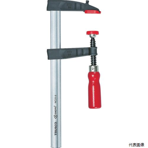 【特長】 ●軽量で廉価な木工作業用のワンタッチクランプです。 ●木工業、家具製造業、DIY教材用に最適です。 ●軽くて、締め付け力に優れています。 ●木工業・家具製造業、DIY教材用に最適です。 【仕様】 ●全長(mm)：305 ●最大口開...