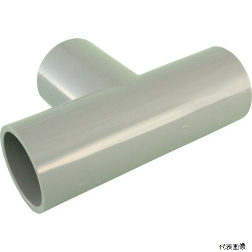 【特長】 ●普通の工具で簡単に切ったり削ったりできます。 ●パイプの接続は専用の接着剤で容易に接合でき、漏水の心配がありません。 【用途】 ●VPパイプ（硬質塩ビパイプ）専用継手。 【仕様】 ●塩ビ管呼び径：40×40 ●寸法(mm)D：5...