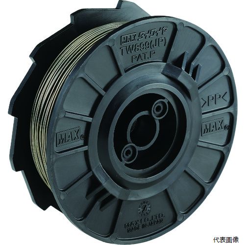 【特長】 ●使用する分だけカットするのでムダなく連続作業に適しています。 ●藤岡工場に太陽光発電設備を新設し工場電力の約5％を賄っています。（藤岡工場ではホッチキス針やタイワイヤを生産）。 【用途】 ●鉄筋結束機リバータイア用タイワイヤ。 ...