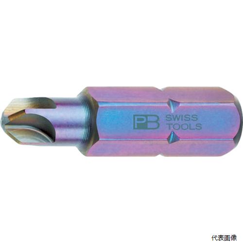 【特長】 ●強度と精度に優れた差込角1/4インチ（6.35mm）のビットです。 【仕様】 ●刃先：#2 ●全長(mm)：25 ●シャンク径(mm)：6.35 ●シャンク径：6.35mm 【入数】 ●1本 他のサイズはこちら 在庫のない商品は...
