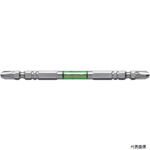 【特長】 ●トーション部で衝撃を吸収します。 ●驚異の耐久性で長寿命です。 ●先端欠けに強いです。 ●カムアウトを抑制します。 ●サビに強い光沢表面仕上げをしています。 【仕様】 ●刃先：［［＋］］3 ●全長(mm)：110 ●シャンク径(...