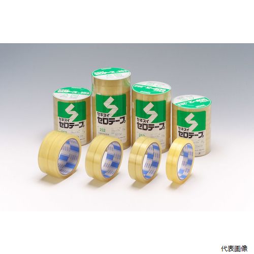 【特長】 ●パルプから生まれた天然素材を使った環境にやさしいテープです。 ●焼却された場合でも有毒ガスの発生がなく、埋設処理をしても自然分解します。 【仕様】 ●色：透明 ●幅(mm)：18 ●長さ(m)：50 ●厚さ(mm)：0.049 ...
