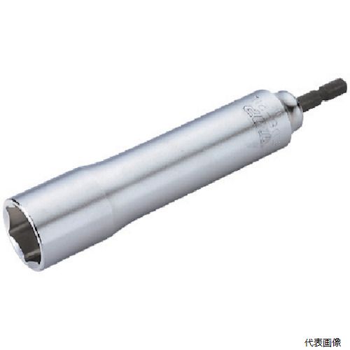 【特長】 ●六角軸シャンクで電動ドリルにワンタッチで取り付け可能です。 【用途】 ●ボルトが長く出る場合に最適 ●建築・土木工事や足場の組み立て、解体作業に。 ●足場クランプ、ケーブルラックの取付などに。 ●M10ネジ、W3／8ネジに。 【...