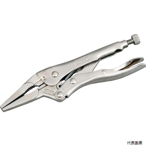 【特長】 ●狭所作業に便利なロングノーズタイプです。 ●小ねじやボルト・ナットをつかんで回すことができます。 【仕様】 ●全長(mm)：220 ●最大口開き(mm)：71 ●切断能力(mm)軟鉄線：φ1.2 ●幅(mm)：52 ●奥行(mm...