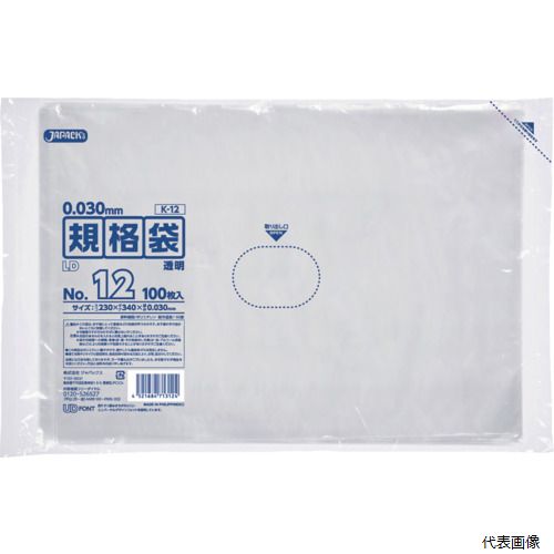 【特長】 ●0.03mm厚のスタンダードタイプです。 【用途】 ●食品などの整理整頓に 【仕様】 ●縦(mm)：340 ●横(mm)：230 ●厚さ(mm)：0.03 ●色：透明 ●食品衛生法適合（ポジティブリスト適合） 【材質／仕上】 ●...